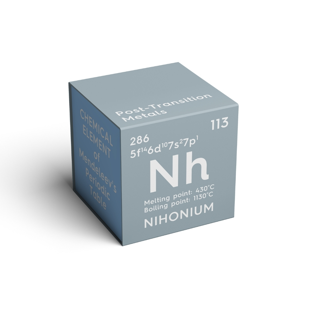Nihonium là gì? Ứng dụng của Nihonium trong sản xuất kim loại? - vatlieucongnghiep.net